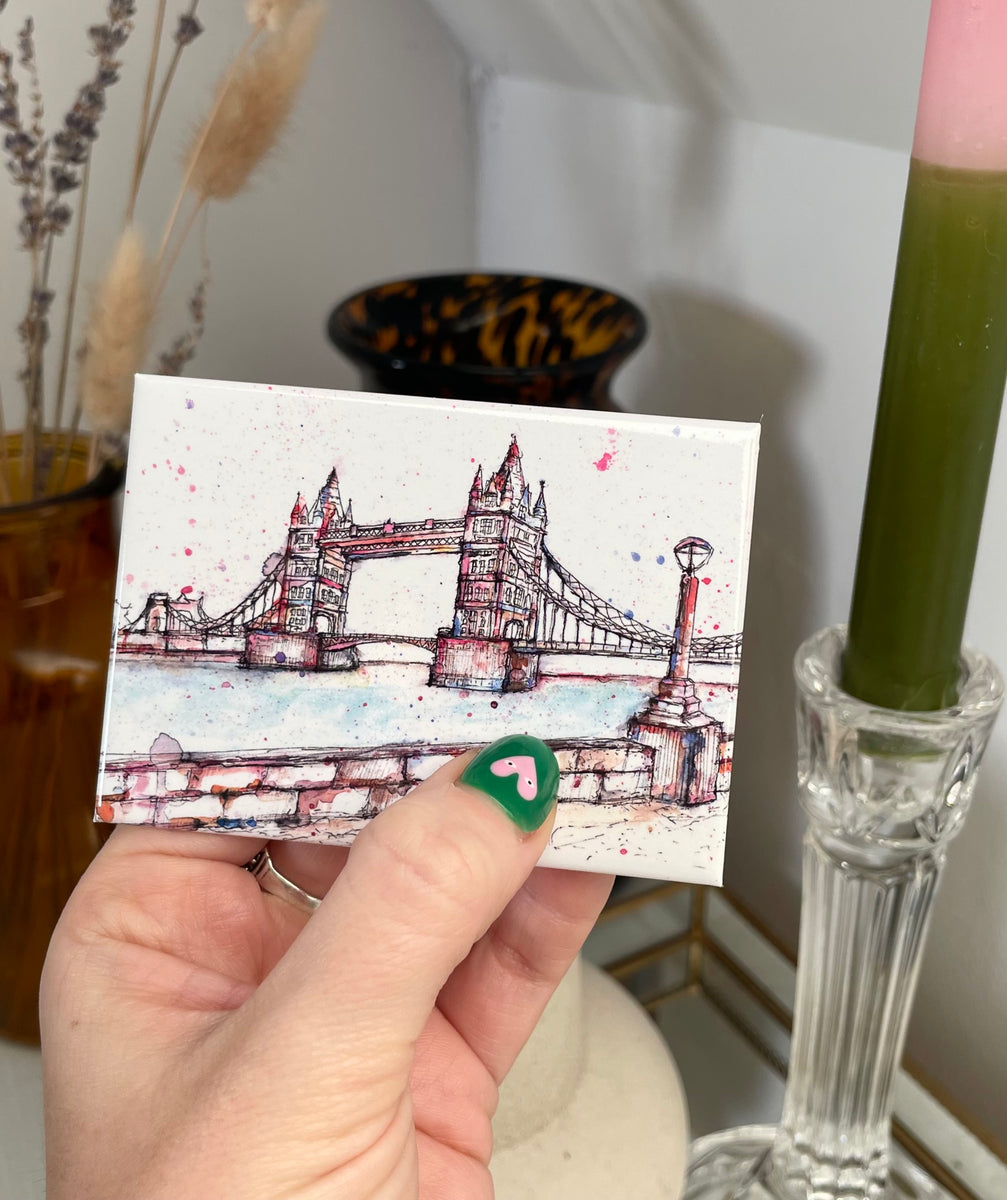 Tower Bridge magnet – Grace Emily Design